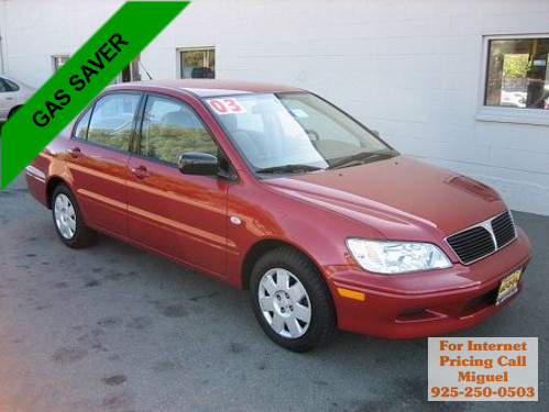 2003 Mitsubishi Lancer ES Sedan 4D - $8588 - California Auto Plaza ...
